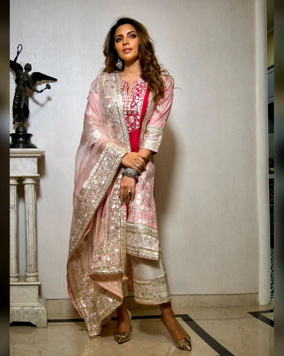 Shama sikander Pics: ट्रेडिशनल लुक में शमा सिंकदर ने गिराईं हुस्न की ...