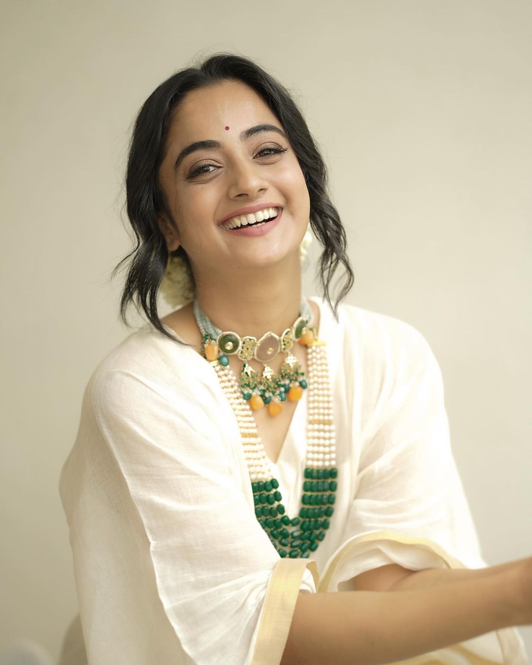 South Actress Namitha Pramod's Diwali Special Photoshoot Made Wow on ...