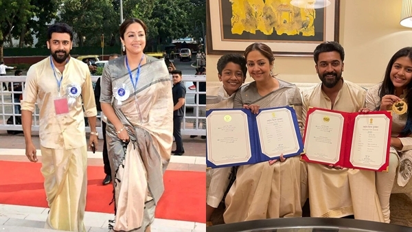 Surya And Jyothika Won National Award As Couple For the First Time in ...