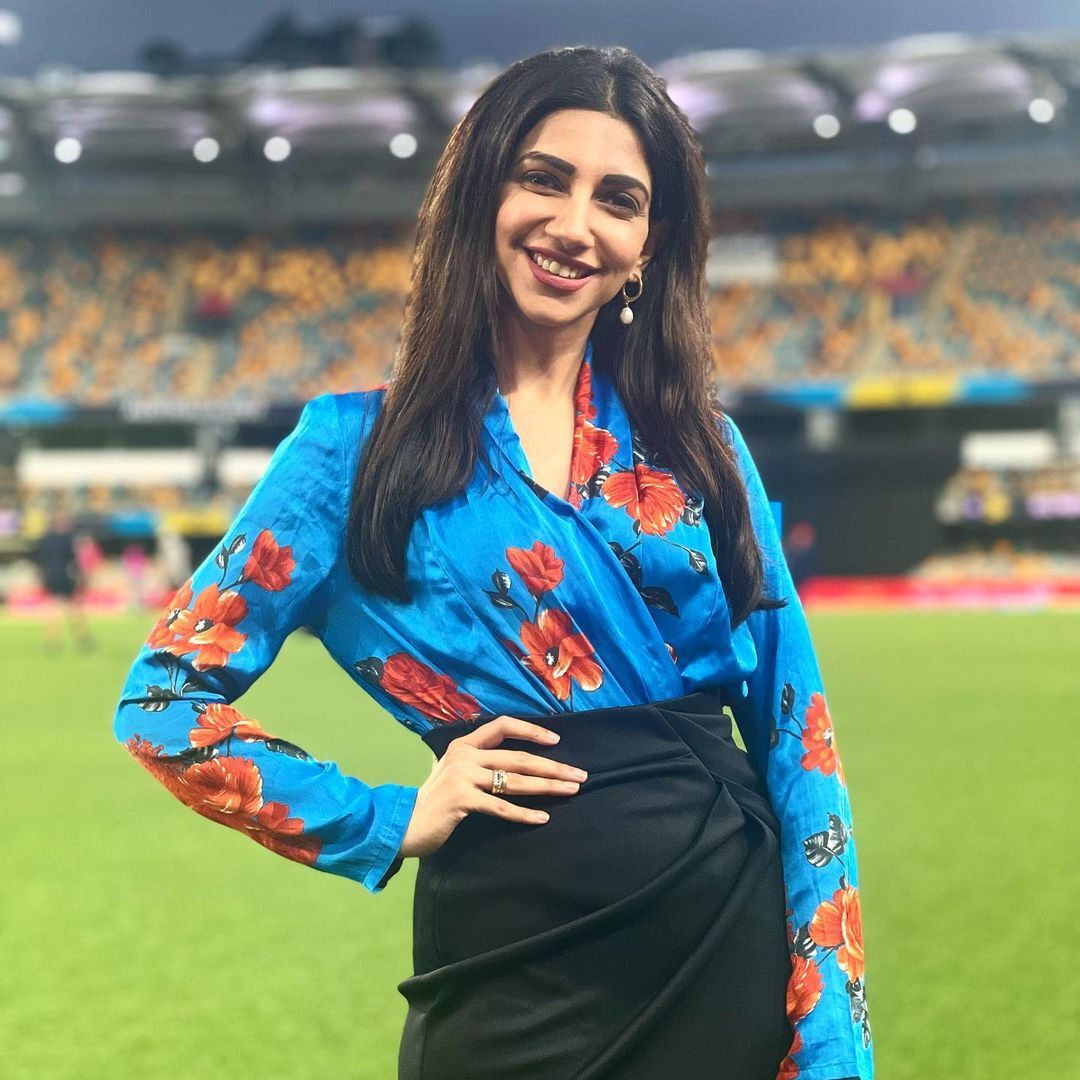 Bhavna Balakrishnan टी 20 वर्ल्‍ड कप की ग्लैमरस एंकर में ये भी है टैलेंट, देखें खूबसूरत Photos ...