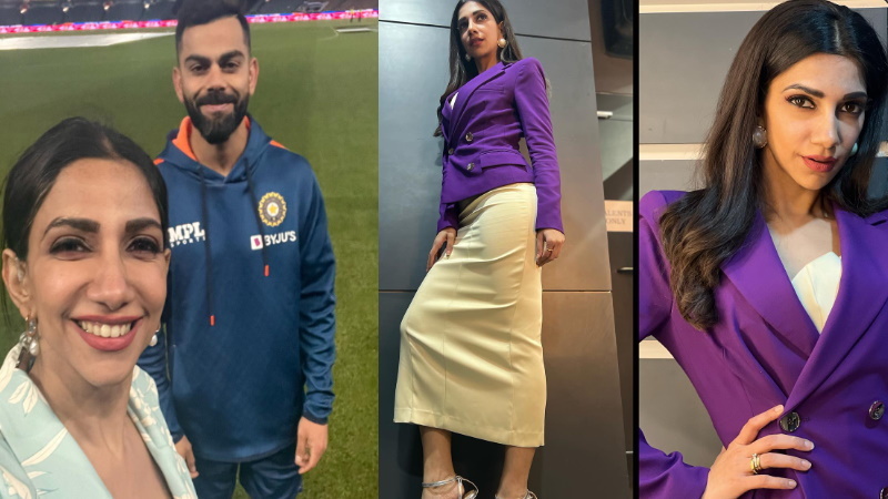 Bhavna Balakrishnan टी 20 वर्ल्‍ड कप की ग्लैमरस एंकर में ये भी है टैलेंट, देखें खूबसूरत Photos ...