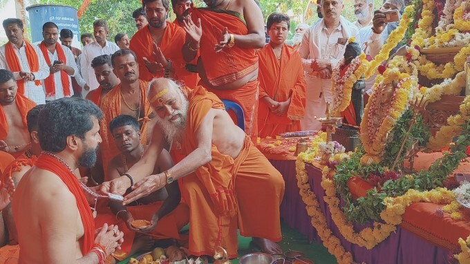 ದತ್ತಜಯಂತಿ ಅಂಗವಾಗಿ ಮಾಲೆ ಧರಿಸಿದ ಸಿಟಿ ರವಿ | BJP MLA CT Ravi Wears Datta ...