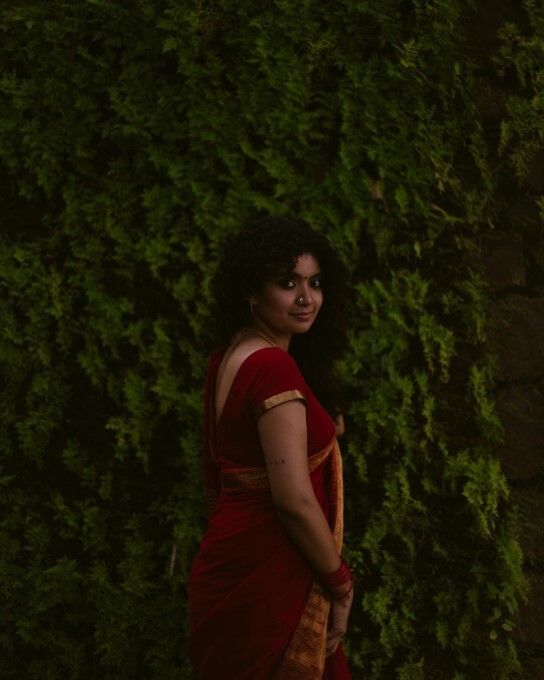 Did You Check The Latest Photos Of Actress Anna Ben In Saree? Photos ...
