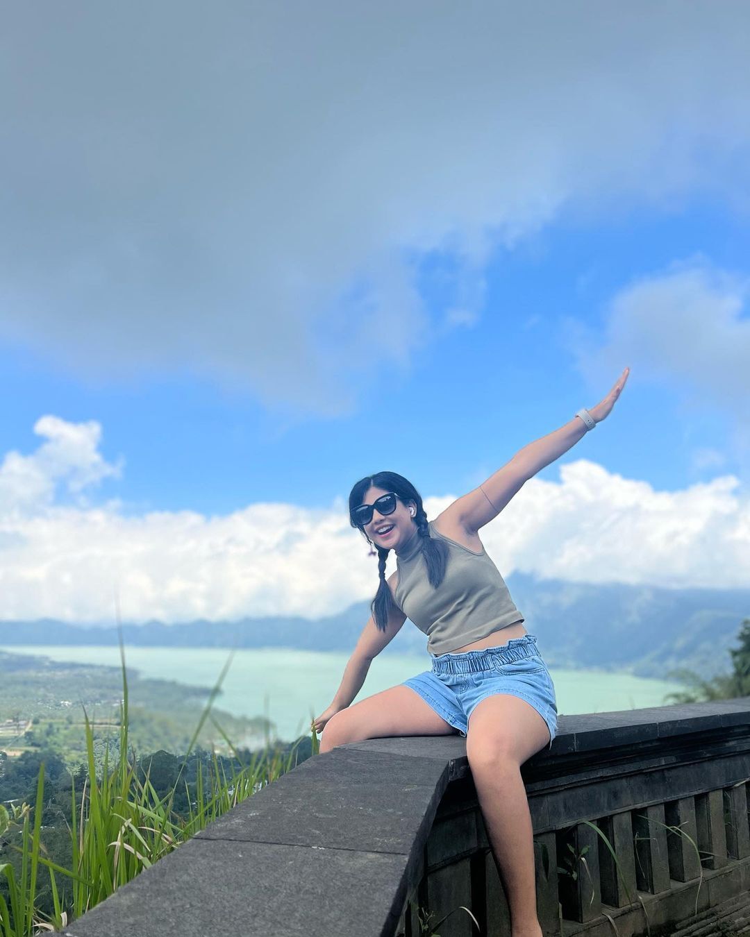 Mollywood Actress Nayana Elza Enjoying Her Vacation in Bali | Nayana ...