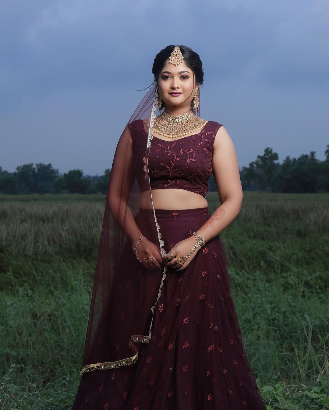 Mounaragam Fame Aishwarya Ramsai's Bridal Makeover Goes Viral On Social ...