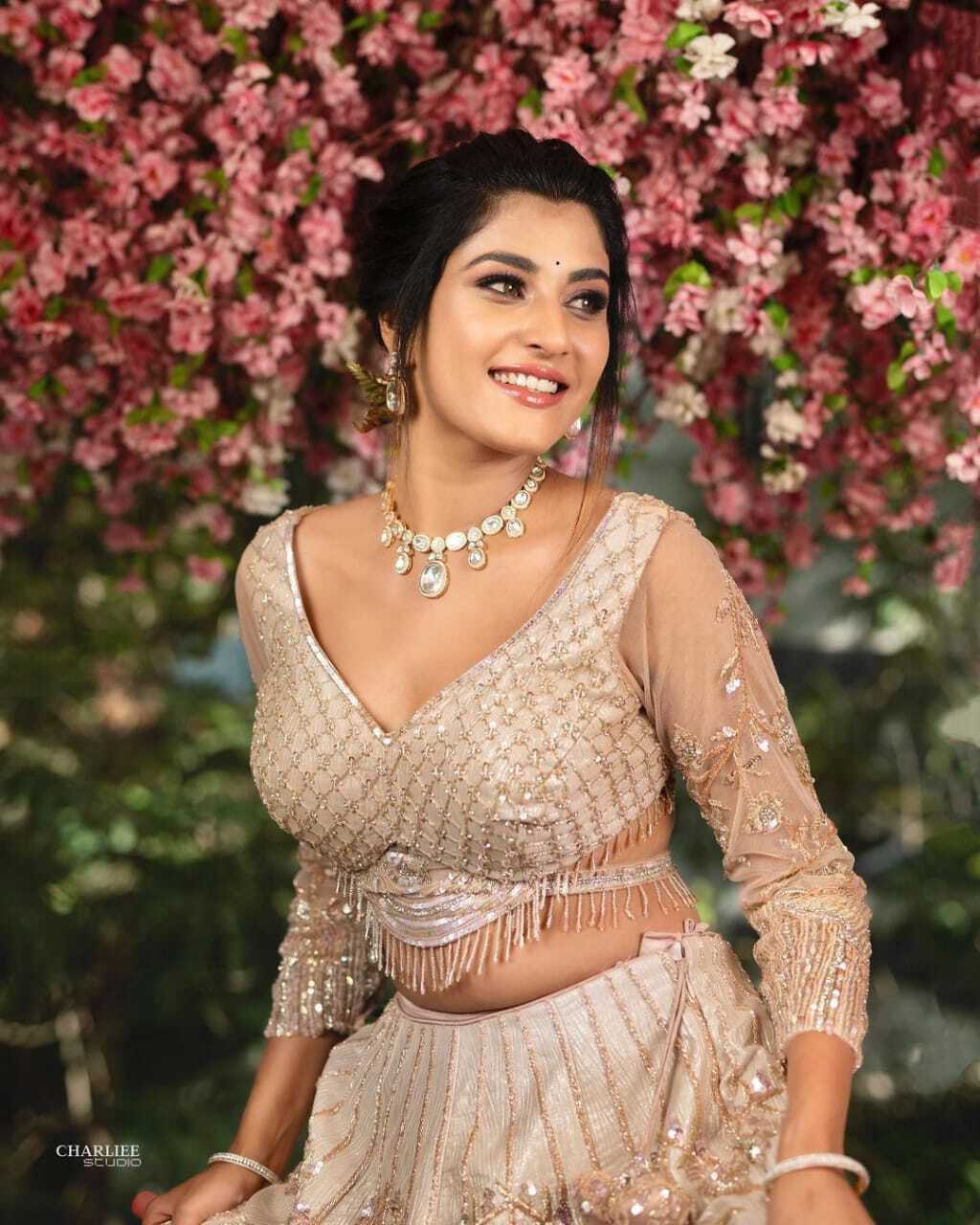 photos : தாவணி போட்ட தீபாவளி.. வர்ணிக்க வைக்கும் திவ்யா சுரேஷ் ...