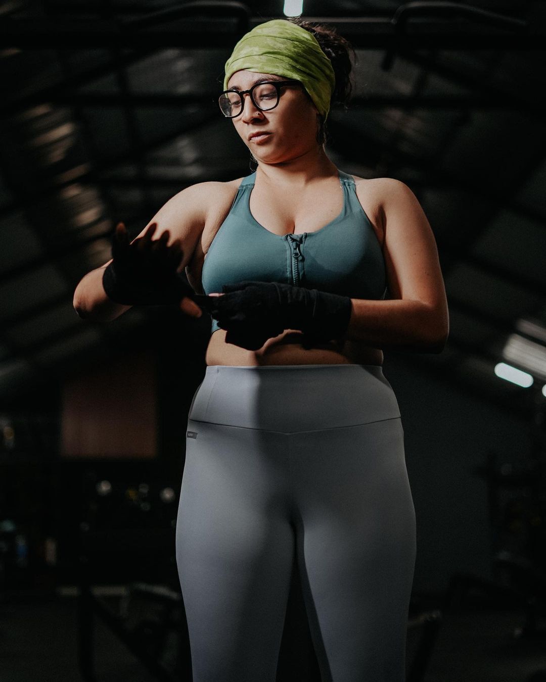 Playback Singer Abhaya Hiranmayi New Stunning Workout Stills Set Fire On Social Media | Abhaya ...