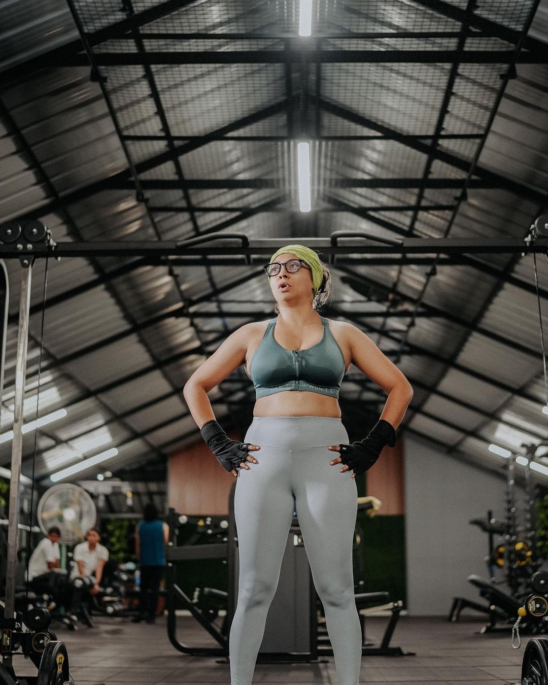 Playback Singer Abhaya Hiranmayi New Stunning Workout Stills Set Fire On Social Media | Abhaya ...