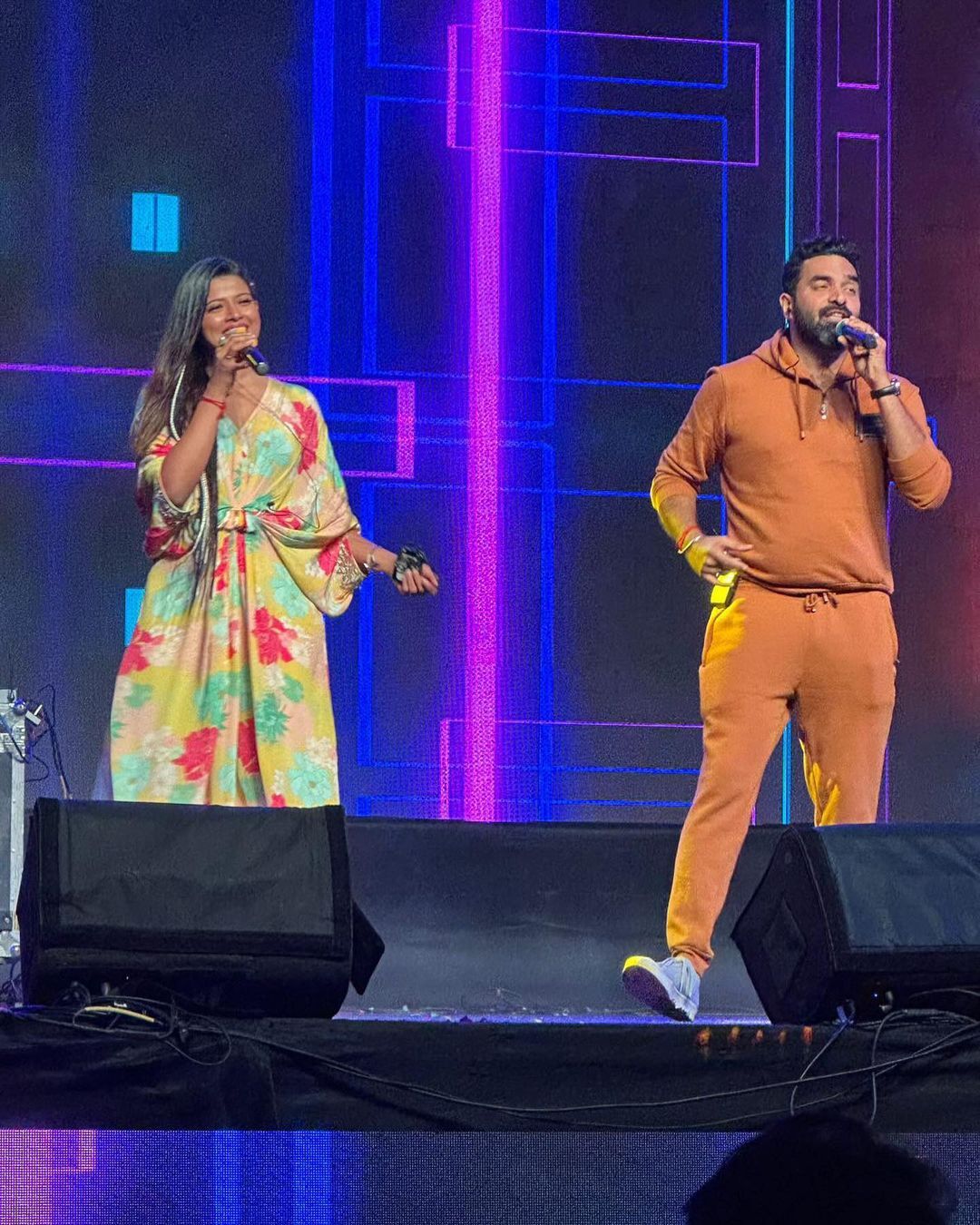 Singer Amrutha Suresh's Gorgeous Entry in Vijayanand movie Audio Launch ...