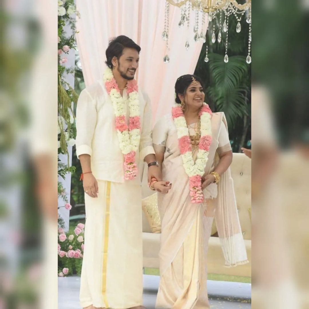 South Celebrities Manjima Mohan and Gautham Karthik Get Married Today ...