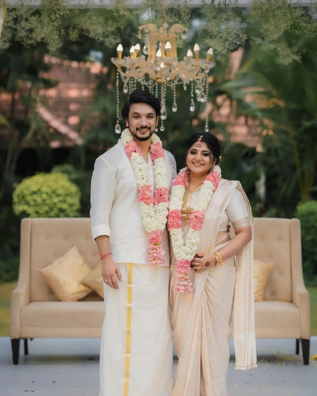 South Celebrities Manjima Mohan and Gautham Karthik Get Married Today ...