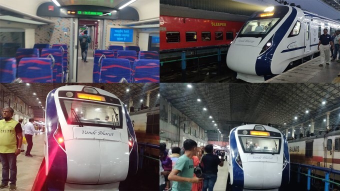 Vande Bharat Express First Trial Run Between Chennai-Mysuru Begins Photos: HD Images, Pictures ...