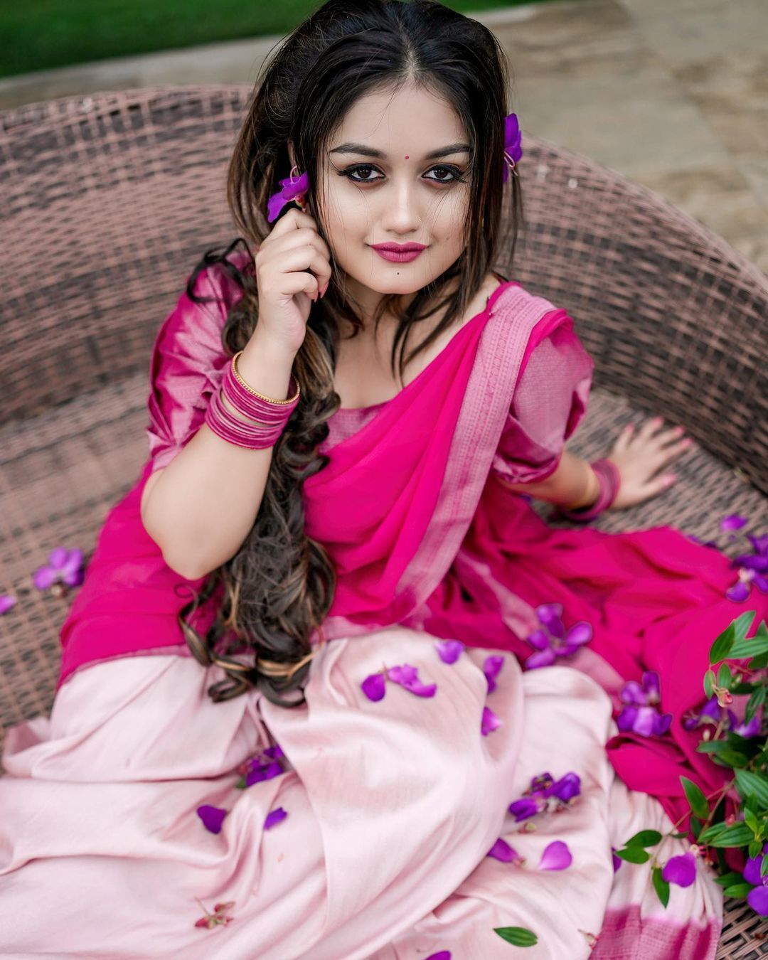 Kudumbavilakku Fame Sreelakshmi Sreekumar's Stylish Makeover In Dhawani ...