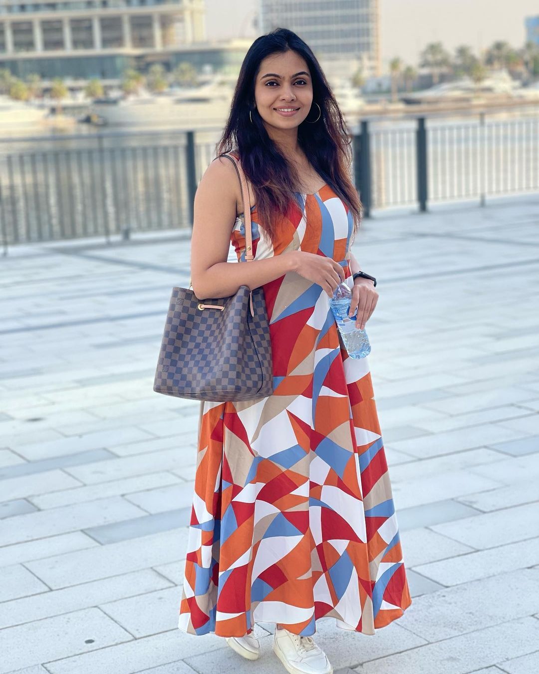 Mollywood Actress Tanvi Ram Enjoying Vacation in Dubai | Tanvi Ram ...