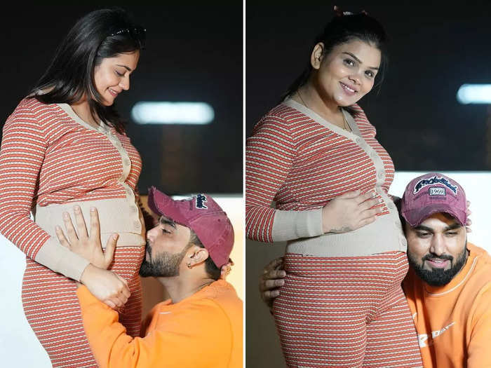 प्रेगनेंसी में भी ग्लैमरस दिख रही हैं यूट्यूबर कृतिका मलिक और पायल मलिक ...