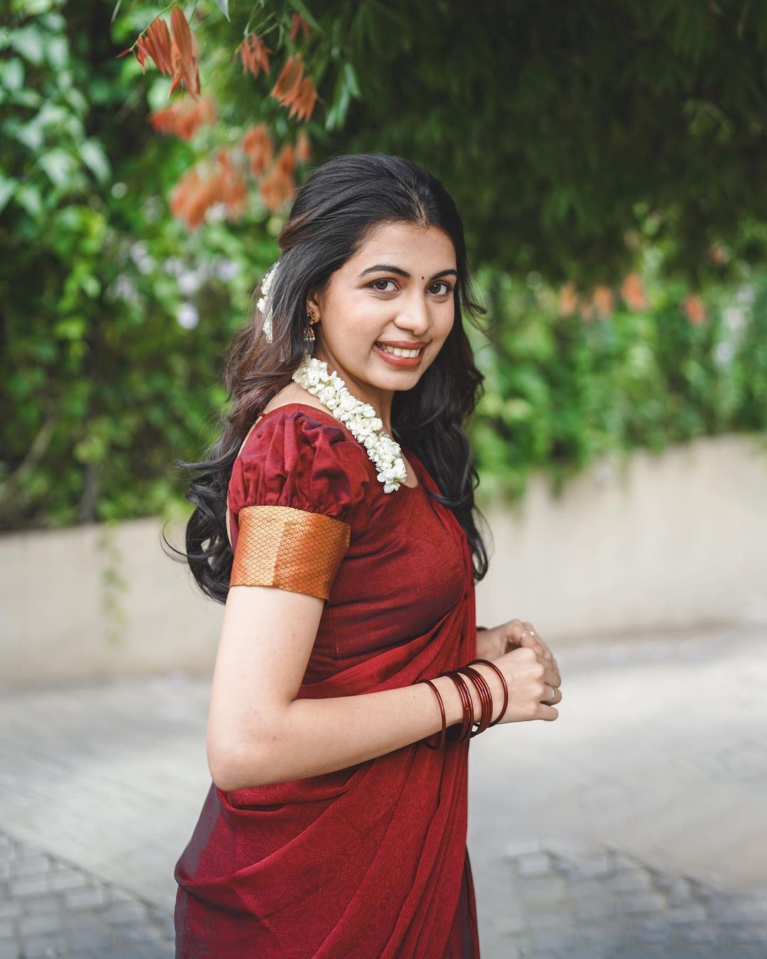 Social Media Star Diya Krishna's Glamorous Makeover Made Wow Among Fans ...