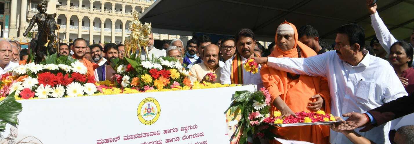 ವಿಧಾನಸಧದ ಮುಂದೆ ಬಸವೇಶ್ವರ, ನಾಡಪ್ರಭು ಕೆಂಪೇಗೌಡರ ಪುತ್ಥಳಿ ನಿರ್ಮಾಣ: ಸಿಎಂ ...