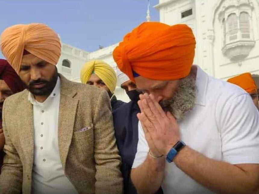 पंजाब में एंट्री करते ही कांग्रेस नेता राहुल गांधी का दिखा "सिख अवतार ...