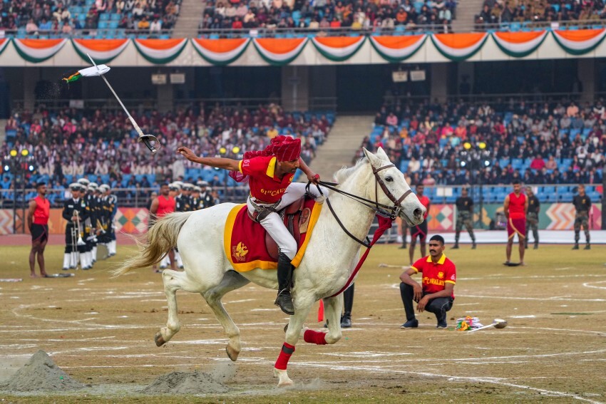 Military Tattoo And Tribal Dance Festival On The Occasion Of 126th ...