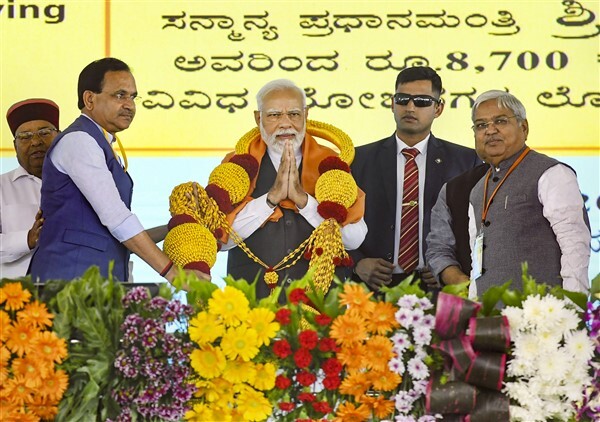 PM Modi Lays Foundation Stone, Inaugurates Development Projects In ...