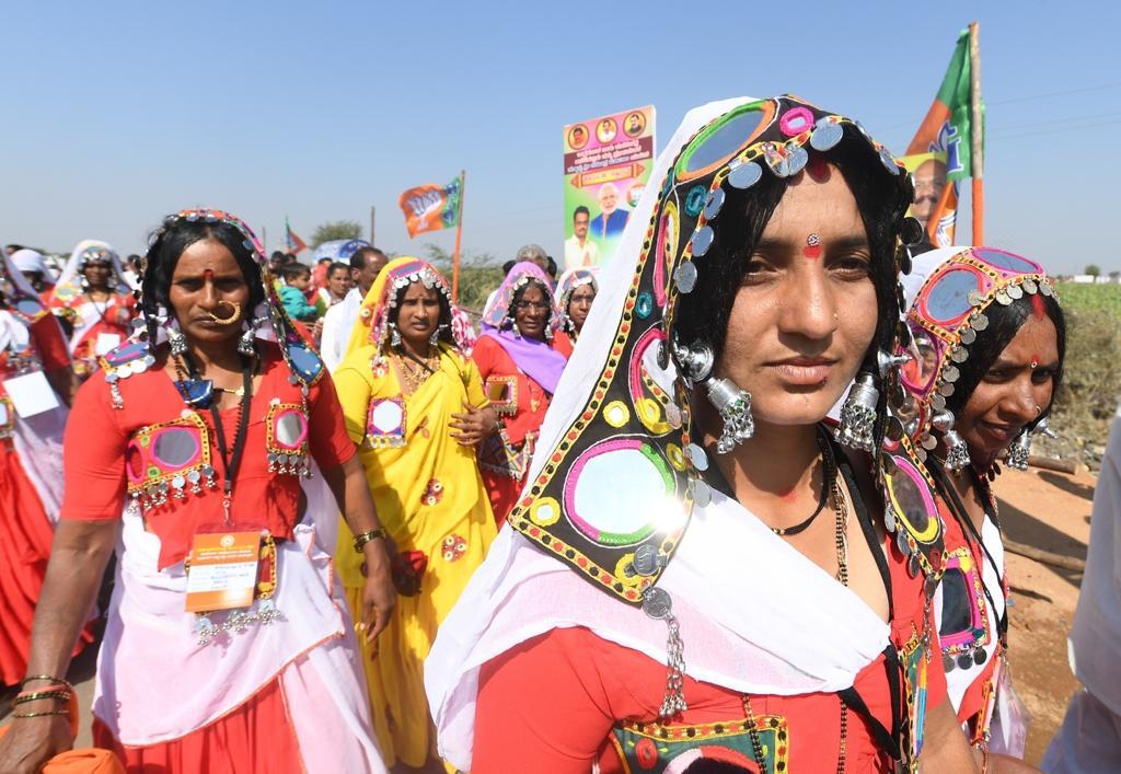 PM Narendra Modi Visit Yadgiri And Kalaburagi In Karnataka; See Photos ...
