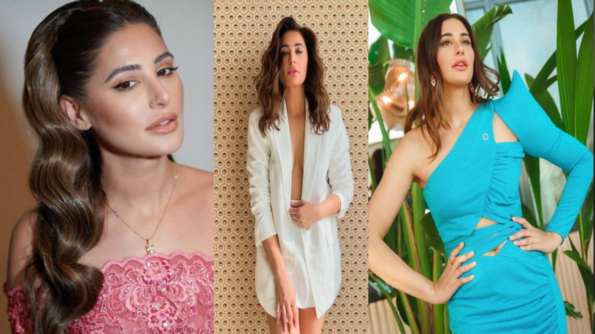 কালো বডিকন পোশাকে সোশ্যাল মিডিয়ায় ঝড় তুলেছেন নার্গিস, দেখুন সেই ছবি ...