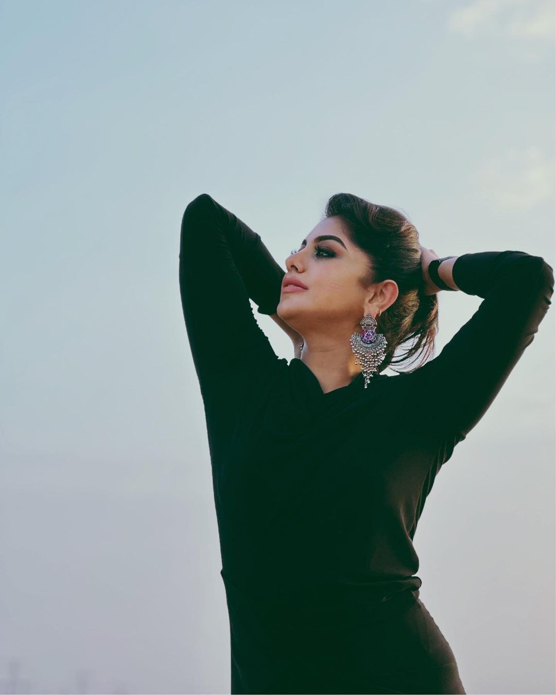 Ennalum Ente Aliya Fame Meera Nandan New Stylish Clicks From Dubai Made ...