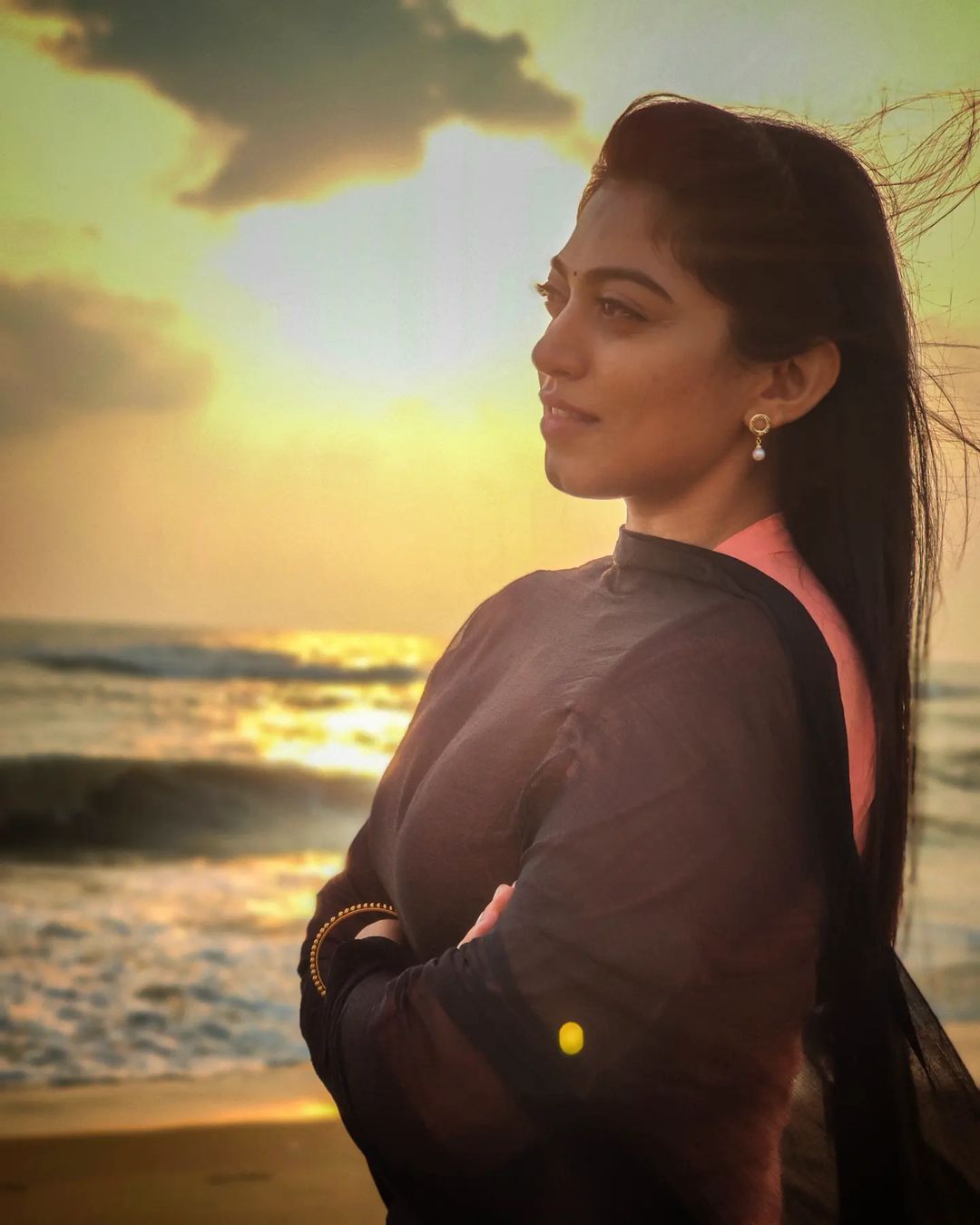 photos : பச்சை நிறமே பச்சை நிறமே.. நடிகை நிஷ்மா செங்கப்பாவின் ஸ்டன்னிங் ...