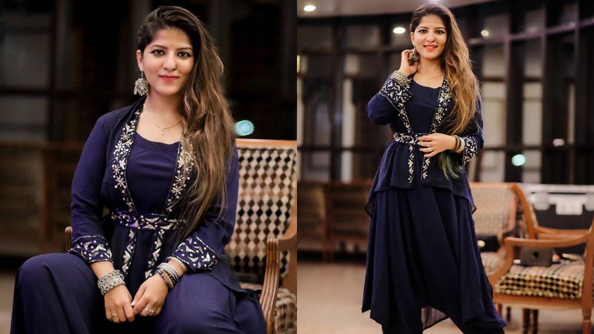 Social Media Star Aswathy S Nair Stunning Look in Blue Outfit | Aswathy ...