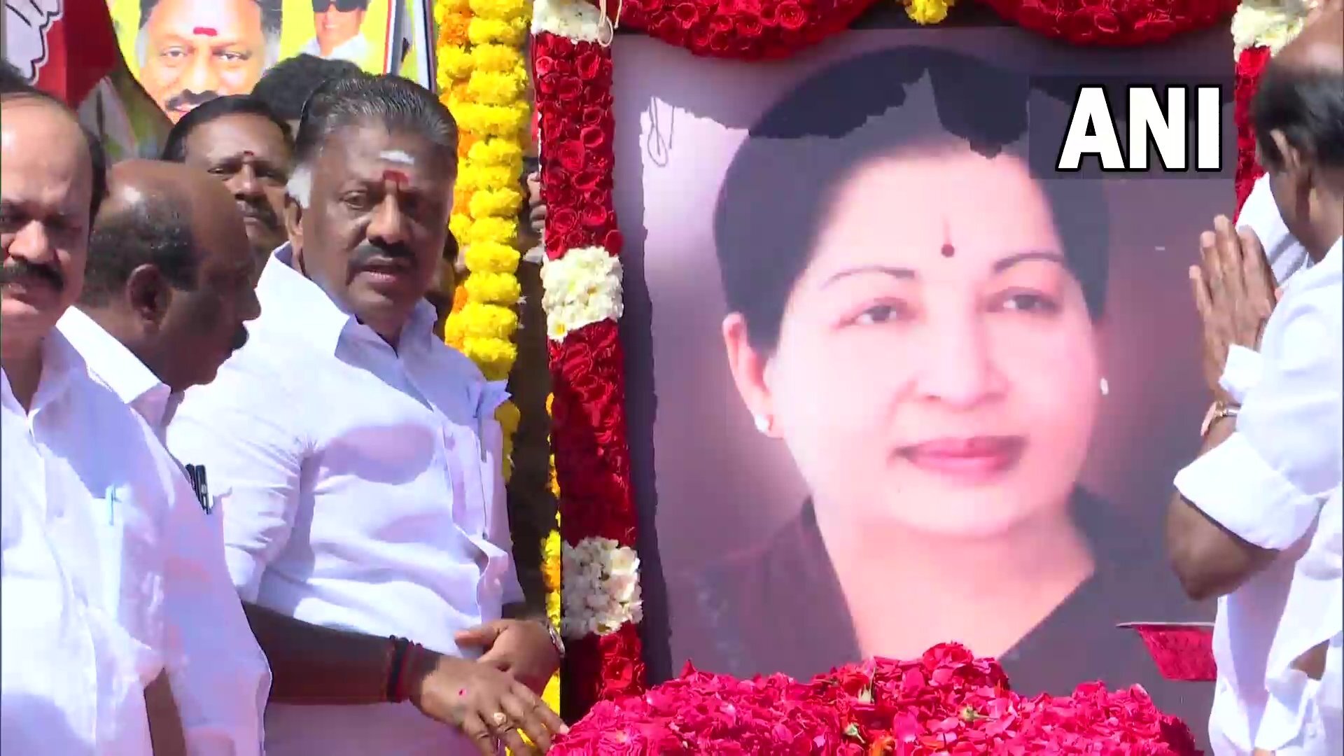 Tribute To Former CM J Jayalalithaa On Her Birth Anniversary, In ...