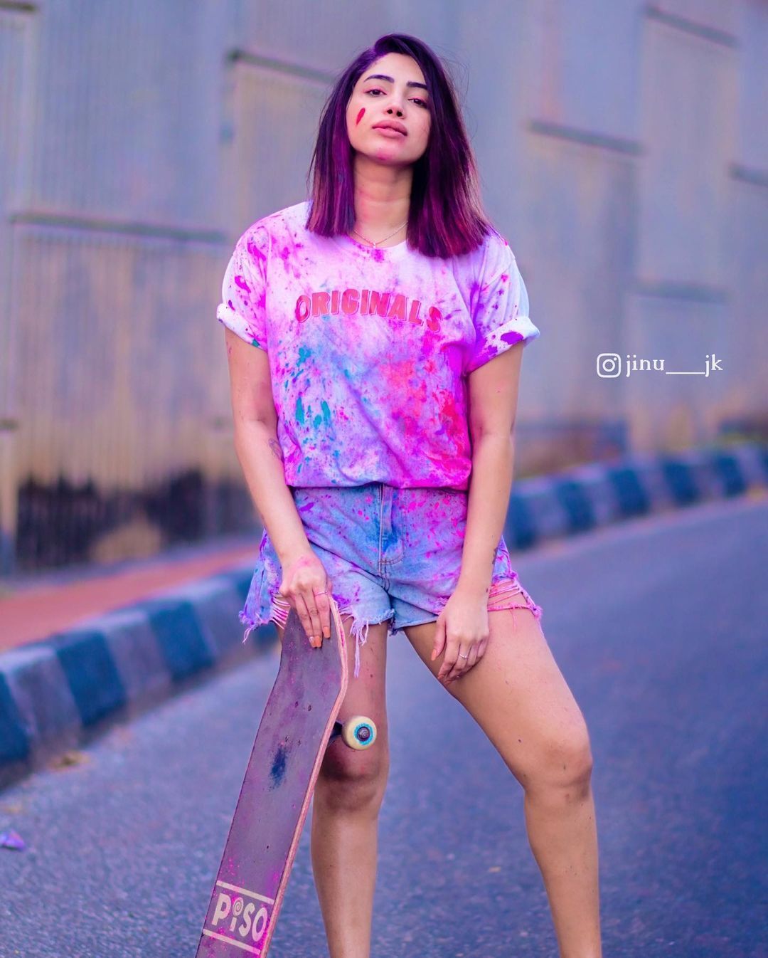 Actress Ameya Mathew Celebrates Holi With Colours, Latest Instagram ...