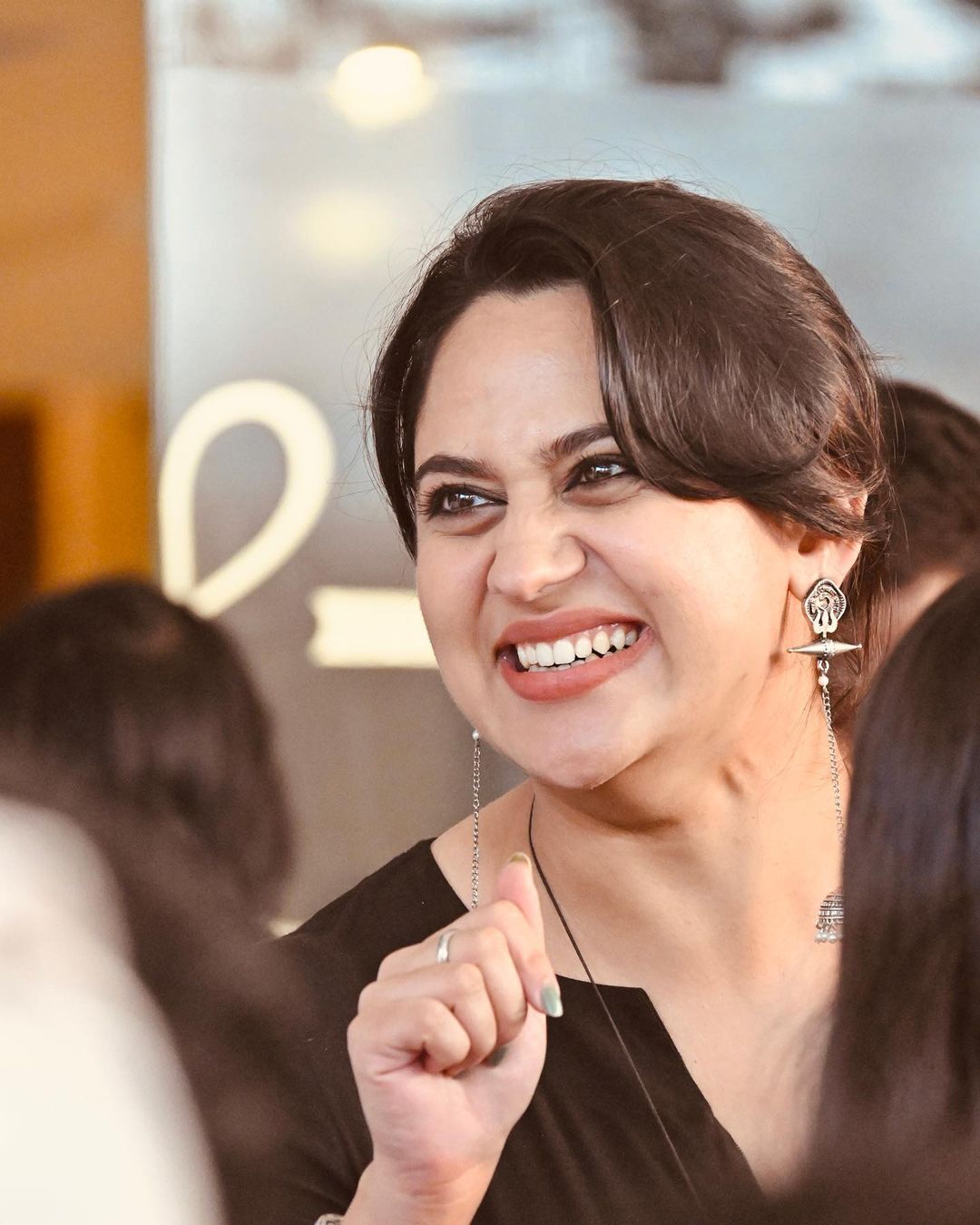 Actress Miya George Looks Gorgeous in Black Outfit in Pranaya Vilasam ...