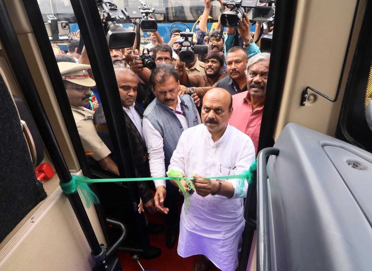KSRTC ಅಂತರ್ ನಗರ ಎಸಿ ಎಲೆಕ್ಟ್ರಿಕ್ ಇವಿ ಪವರ್ ಪ್ಲಸ್ ಬಸ್‌ಗಳ ಲೋಕಾರ್ಪಣೆ | KSRTC ...