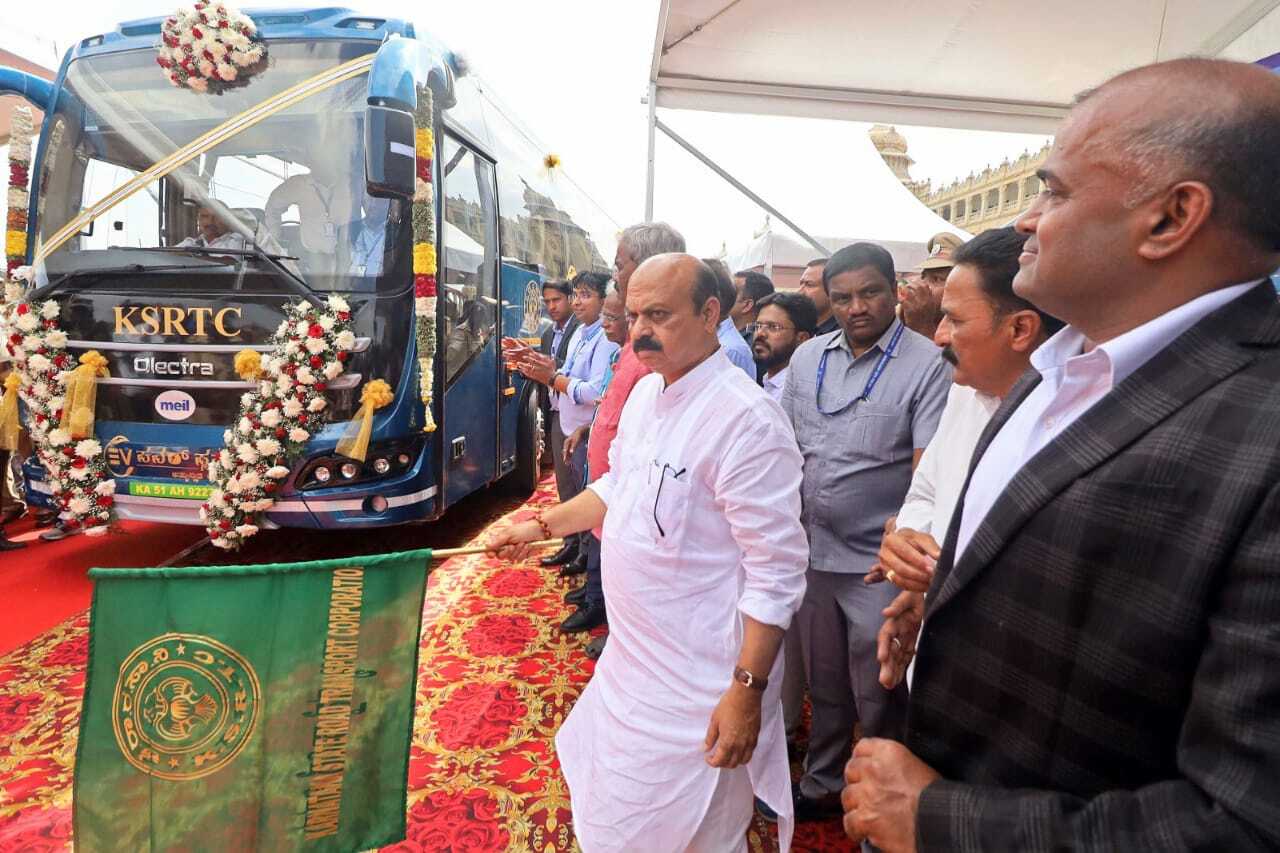 KSRTC ಅಂತರ್ ನಗರ ಎಸಿ ಎಲೆಕ್ಟ್ರಿಕ್ ಇವಿ ಪವರ್ ಪ್ಲಸ್ ಬಸ್‌ಗಳ ಲೋಕಾರ್ಪಣೆ | KSRTC ...