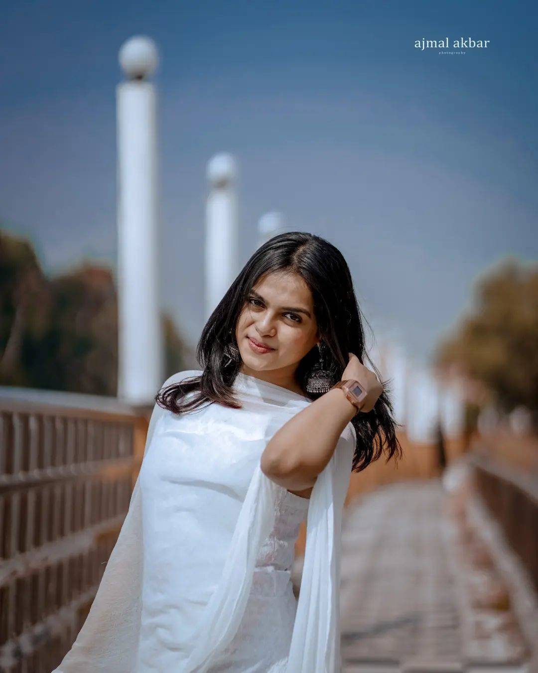 Mollywood Actress Gopika Ramesh Looks Like Angel in White Outfit, Goes ...