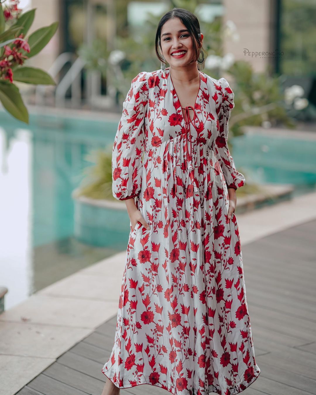 Oh My Darling Fame Anikha Surendran's Latest Pool Side Photoshoot Goes ...