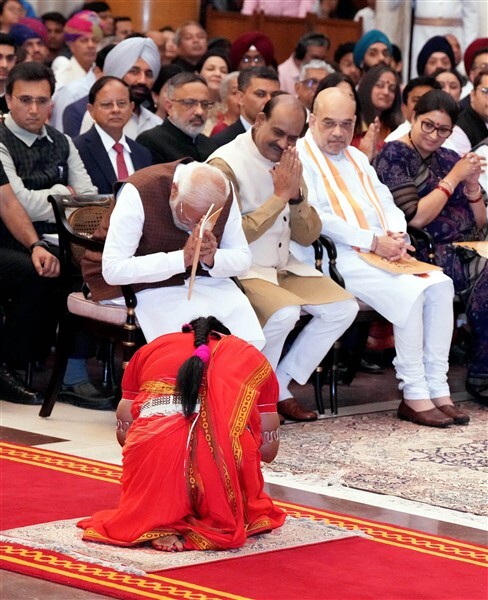 Padma Shri During The Padma Awards 2023 Ceremony At Rashtrapati Bhawan ...