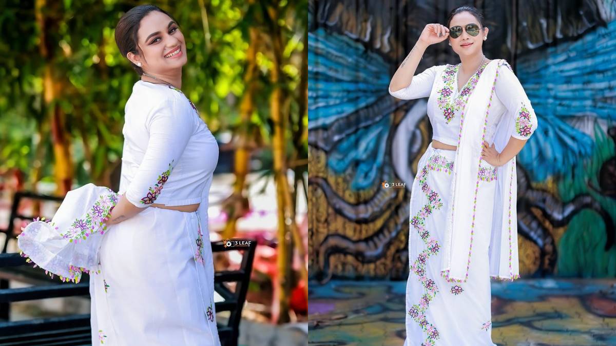 Anchor-Model Lakshmi Nakshathra's Easter Special Makeover Goes Viral on Social Media | Lakshmi ...