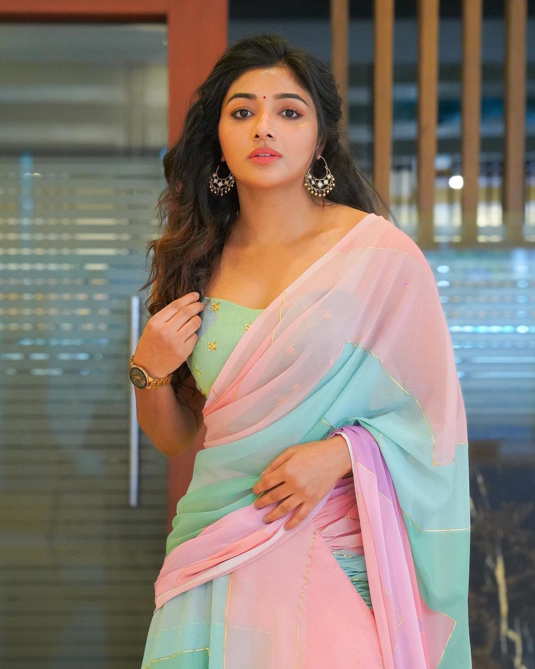 Actress Mirna Menon Looks Gorgeous in Upcoming Film Ugram Pre-Release Event | Mirna Menon: പൊളി ...