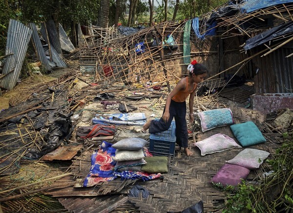 Cyclone Mocha : Damage Done By The Cyclone Landfall Photos: HD Images ...
