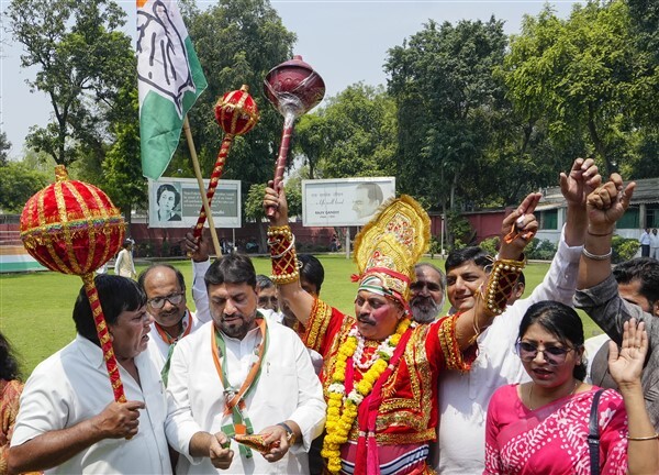 Karnataka Election Results 2023: Celebratory Mood At Congress Offices ...