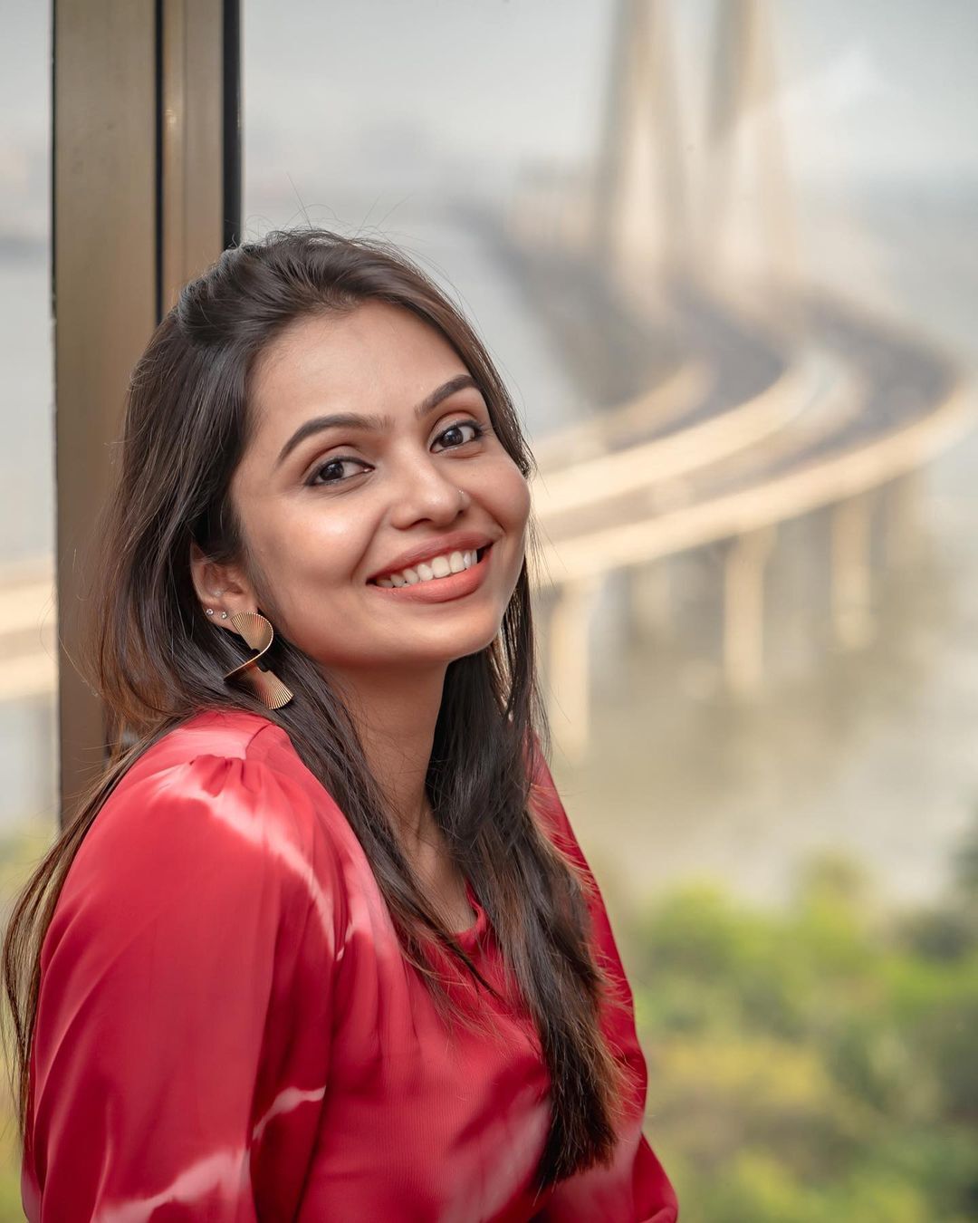 Mollywood Actress Tanvi Ram's Stunning Entry in Red Outfit in ...