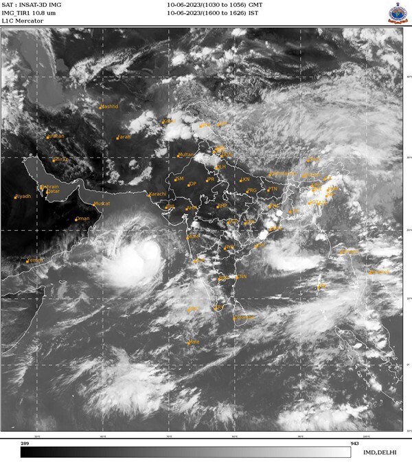 Cyclone Biparjoy Intensifies Into Extremely Severe Cyclonic Storm; See ...