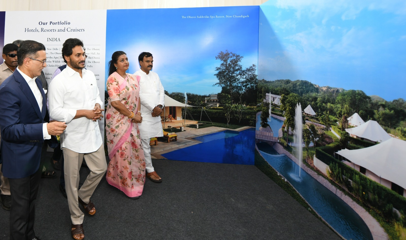 గండికోట వద్ద ఒబెరాయ్ హోటల్ నిర్మాణ పనులకు సీఎం జగన్ శంకుస్థాపన | CM ...