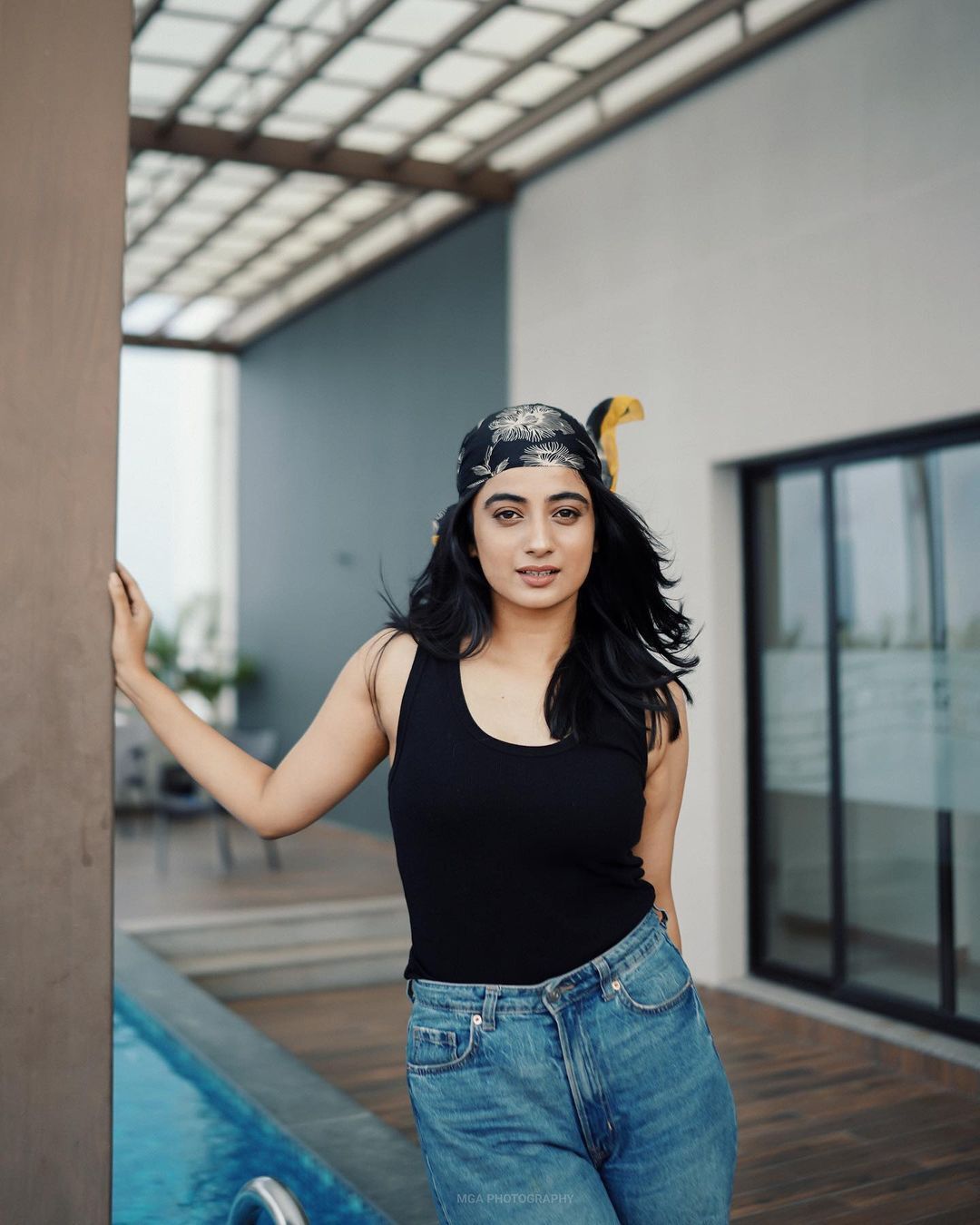 Actress Namitha Pramod's Stylish Look in Boban Samuel-Soubin Shahir ...