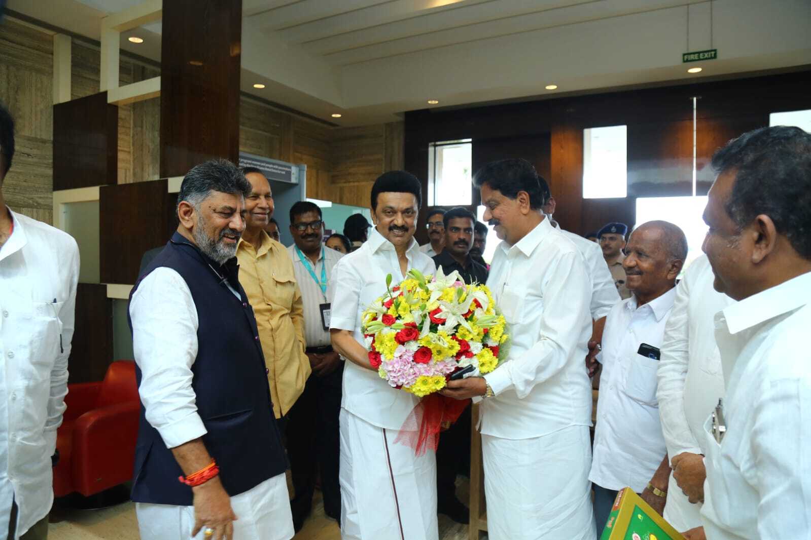 Cheif Minister Of Tamilnadu Stalin Arrives At Opposition Leaders ...