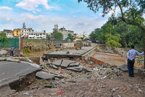 Damaged Caused Due To Monsoon Heavy Rain In North India 2023; See ...