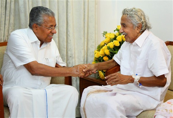 File Photos Of Former CM Oommen Chandy; Passed Away At The Age Of 79 ...