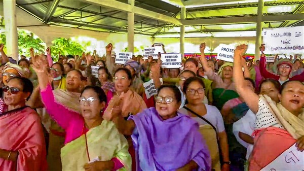 State Wide Protest From Two Women Being Paraded 'naked' By A Mob In ...
