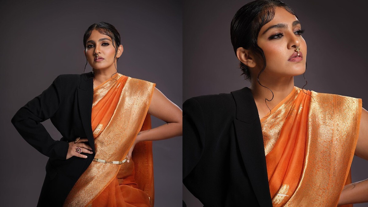 Parvathy Thiruvoth Stunning In Trendy Saree Look , Check Out The Pics ...